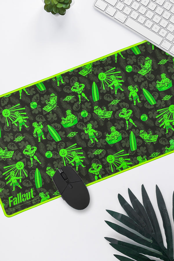 Fallout Desktop Vacation Oversized Mouse Pad – Bethesda International ...