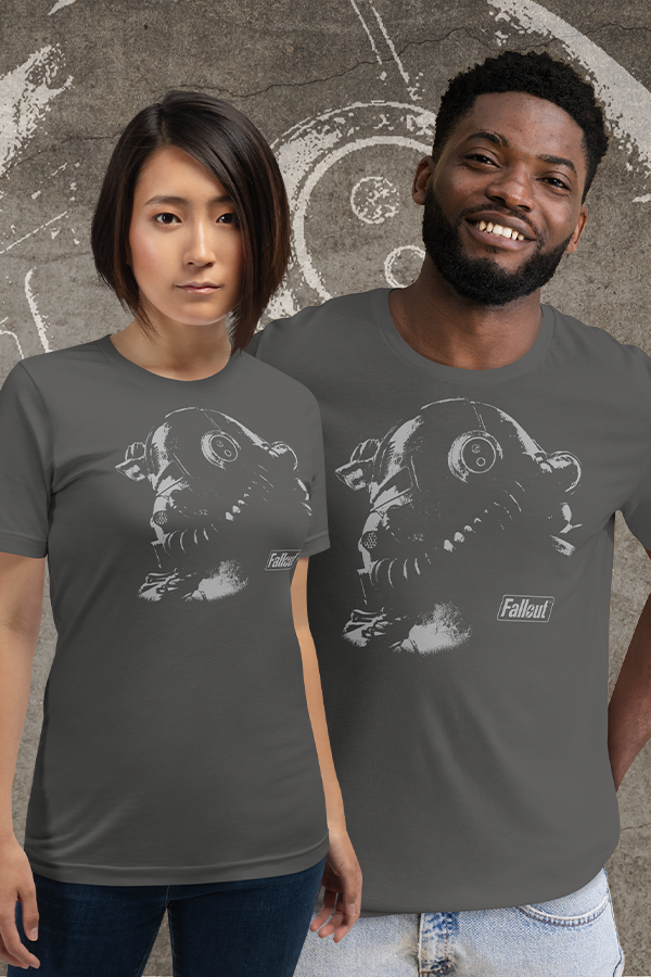 Fallout T-51 Helmet Tee – Bethesda International Gear Store
