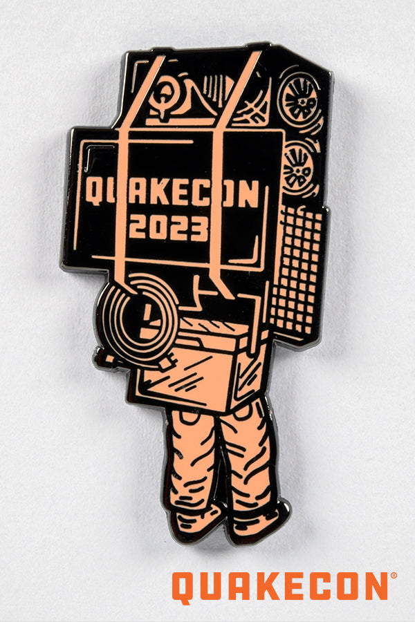 Quakecon 2023 LAN Enamel Pin – Bethesda International Gear Store