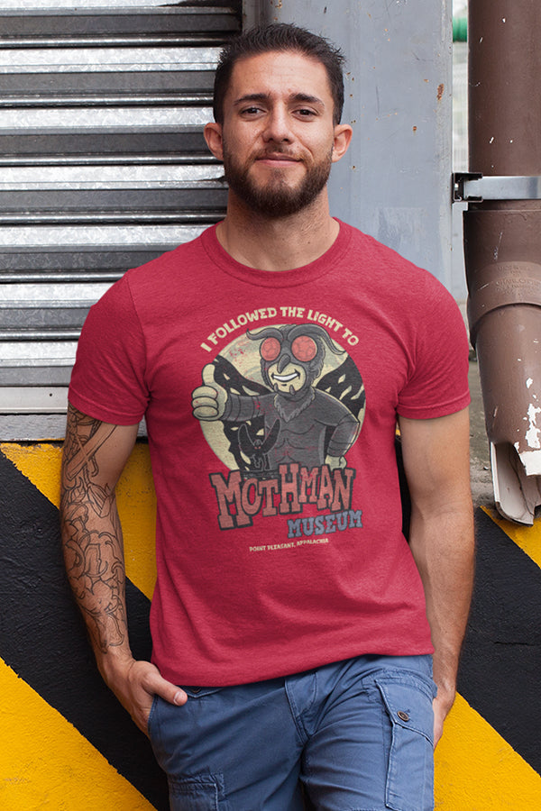 Fallout Mothman Museum Tee – Bethesda International Gear Store