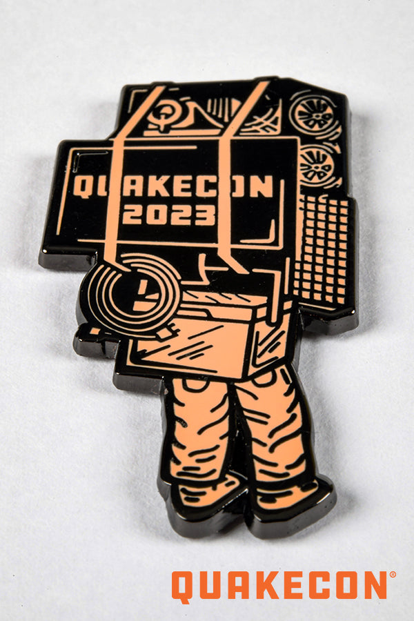 Quakecon 2023 LAN Enamel Pin – Bethesda International Gear Store