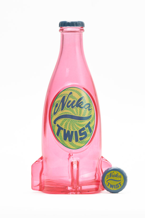 Fallout Nuka Twist Glass Bottle & Caps – Bethesda International Gear Store