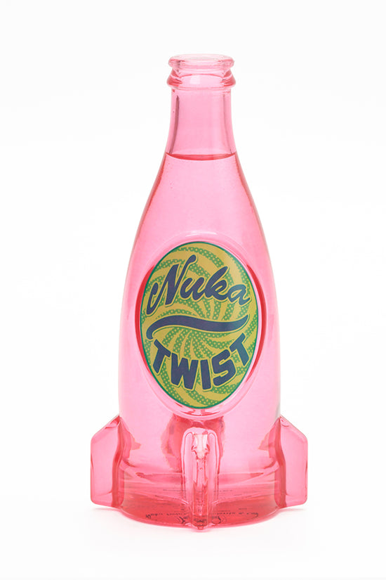 Fallout Nuka Twist Glass Bottle & Caps – Bethesda International Gear Store