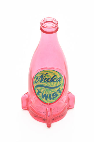 Fallout Nuka Twist Glass Bottle & Caps – Bethesda International Gear Store