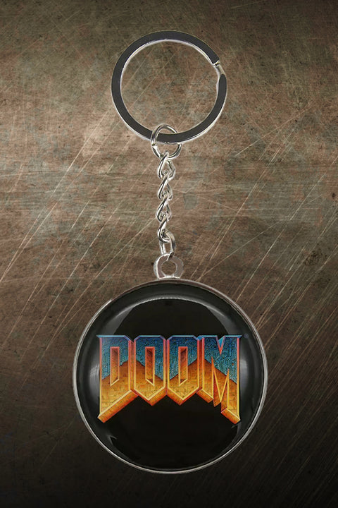 DOOM Classic Logo Keychain#N# #N# #N# #N# – Bethesda International Gear ...