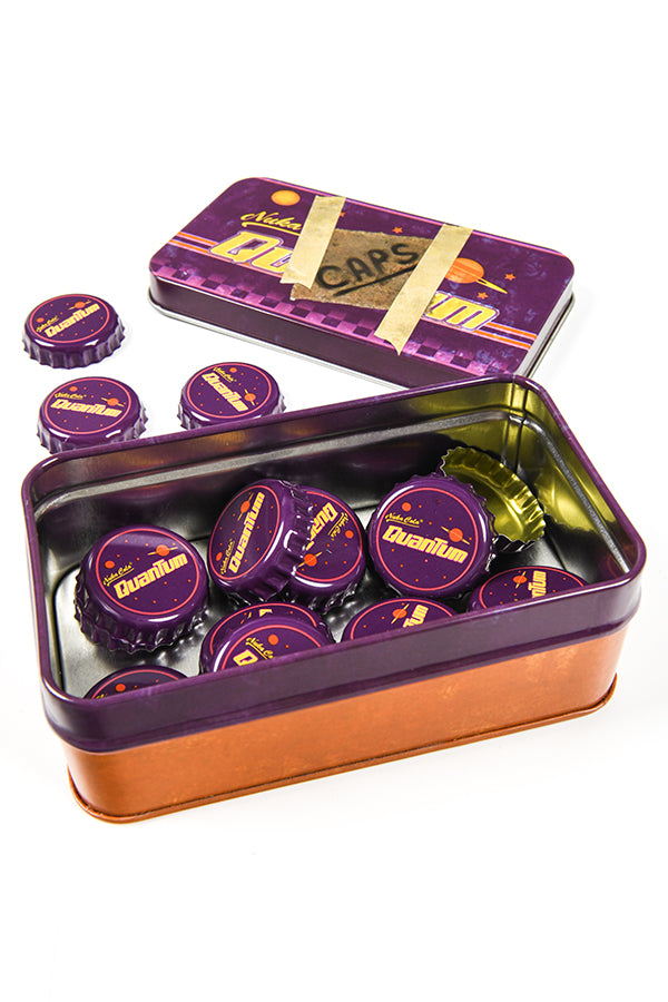 Fallout Bottle Cap Series Nuka Quantum with Collectible Tin#N# #N# #N ...